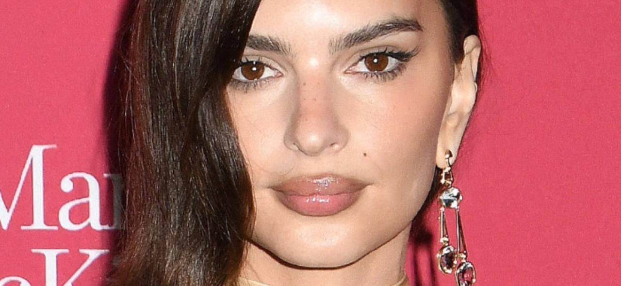 Emily Ratajkowski In Plunging Bikini Highlights 'Flotation Devices'