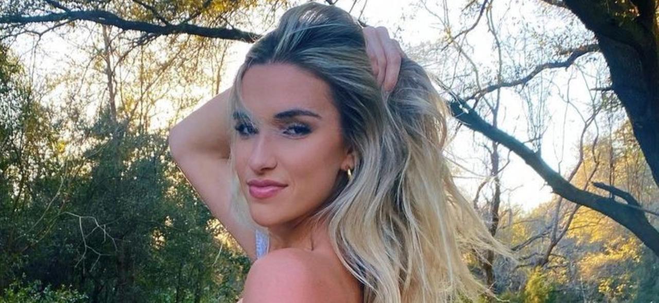 Kayla Simmons In A Tiny Pink Bikini Embodies 'Summer Forever'