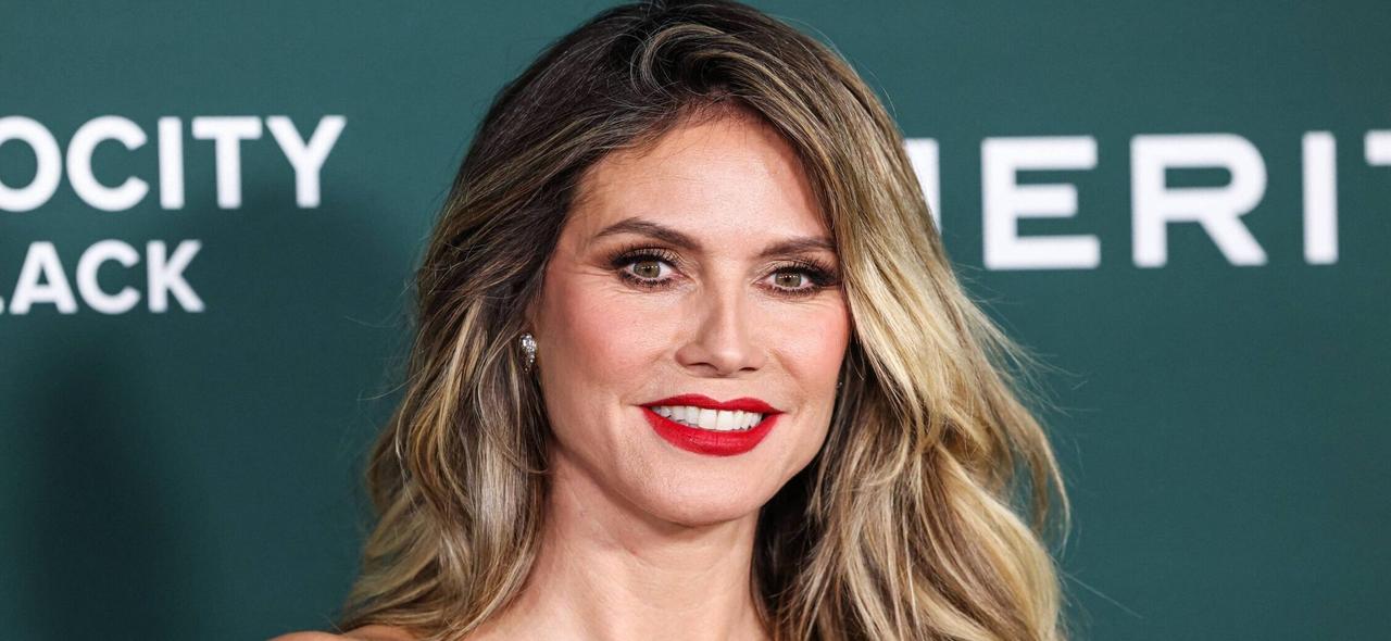 Heidi Klum Turns Heads With Bold Swimwear On Anniversary Trip