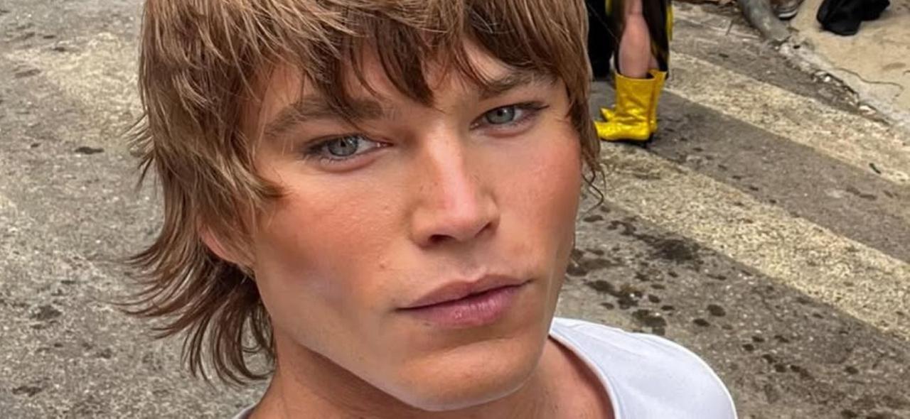Male Model Jordan Barrett Turns Up The Heat With Exclusive DMs On FanFix
