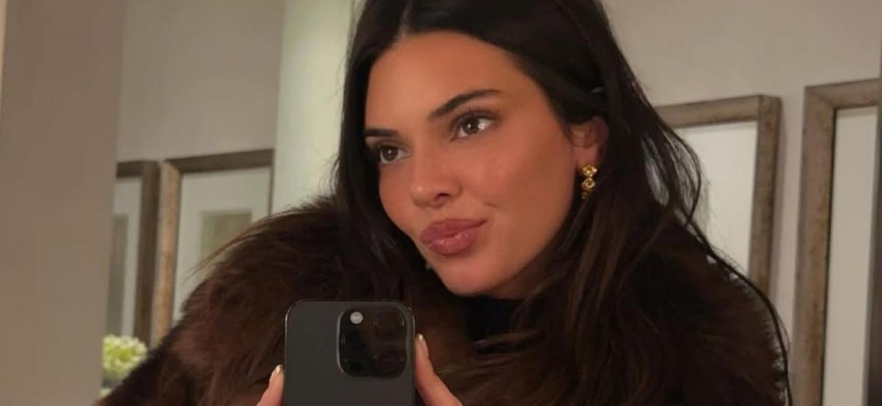 Kendall Jenner Defies Gravity In Daring Poolside Photoshoot