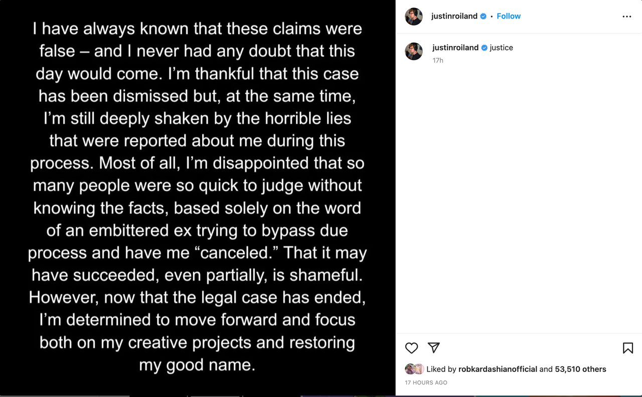 Justin Roiland Vindicated In Assault Accusations, Will He Get His J