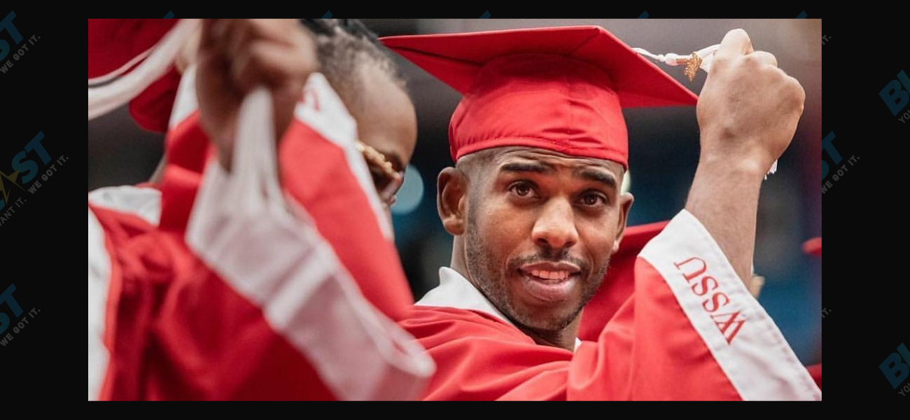 Phoenix Suns Player Chris Paul Graduates College And Gifts Each ...
