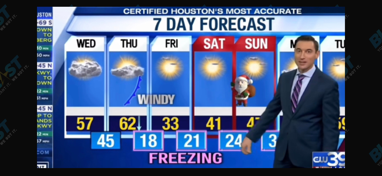 Weatherman Known For Sneaking Wordle Into Report Does This