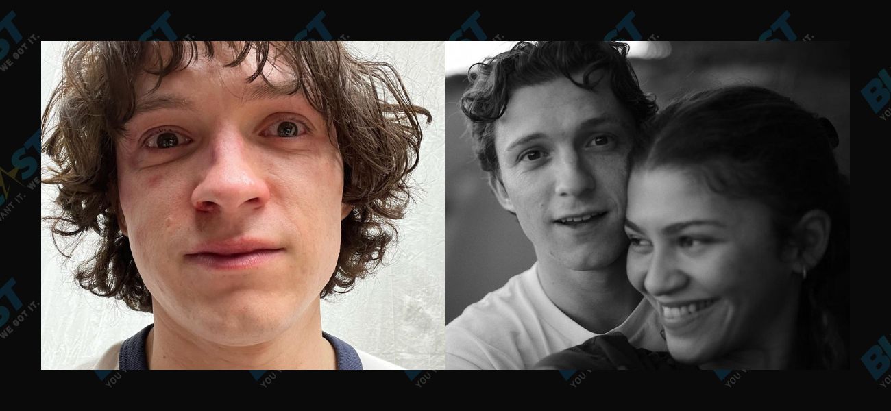 Tom Holland Posts A New "Traumatized" Selfie