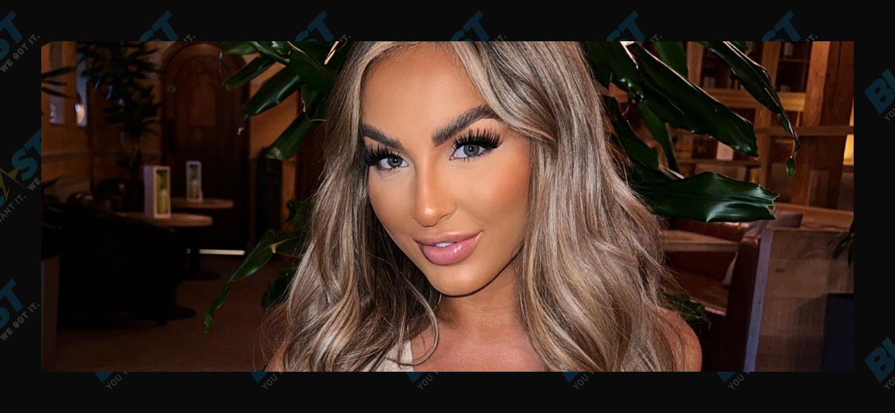 TikTok Star Holly Burns In Drawstring Bikini Is ‘Always A Beach Baby’