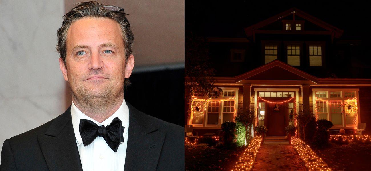 Family Pays Tribute To Matthew Perry With Christmas Lights Display