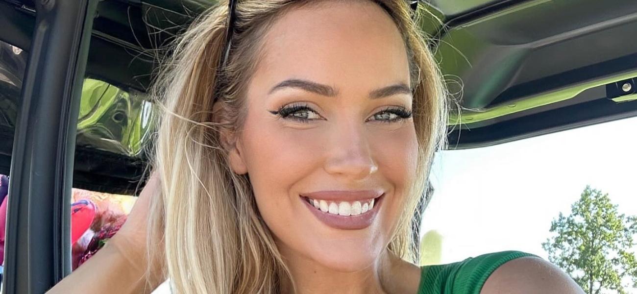 Paige Spiranac In Sheer Undies Says 'Grab Your Popcorn'