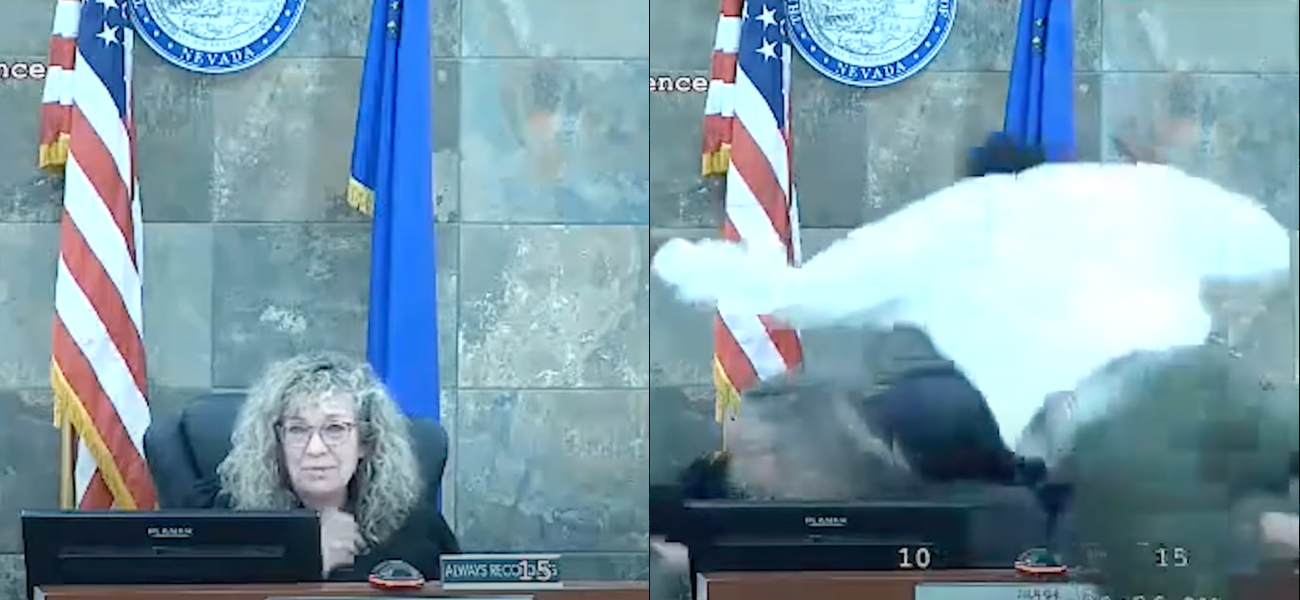 Judge Violently Attacked By Man After Sentencing Him To Prison [VIDEO]