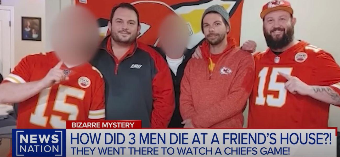 Three Chiefs Fans Found Dead In Backyard Of Friend's Home Three Chiefs Fans Found Dead In Backyard Of Friend's Home