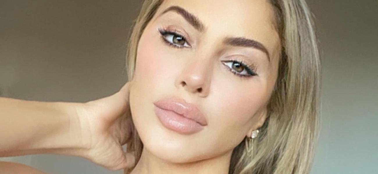 Larsa Pippen In Glitter Bikini Shows Off Her Coconuts