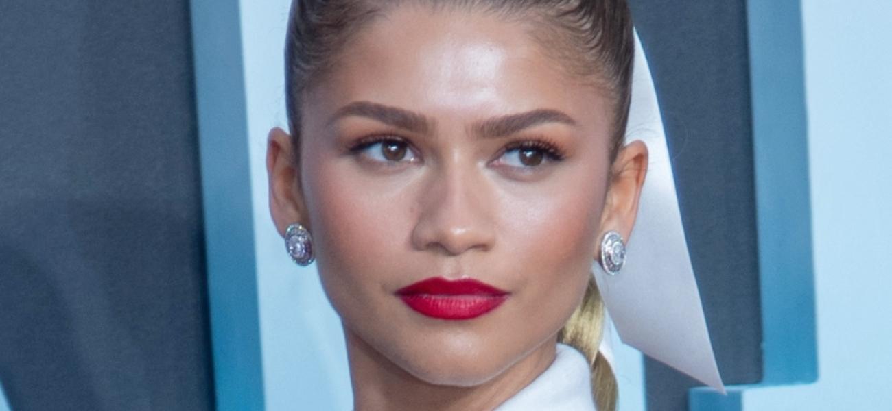 Zendaya Eating Lunch In Braless Tank Has 'Privacy' Invaded