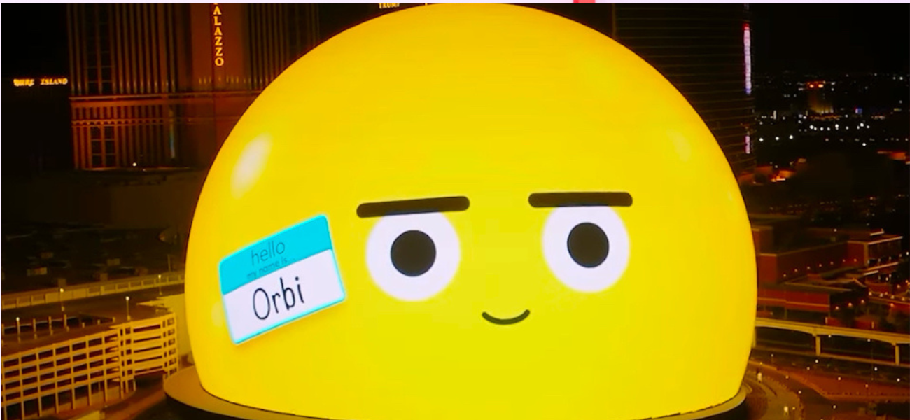 Las Vegas Sphere's Beloved Emoji Character Finally Has A Name