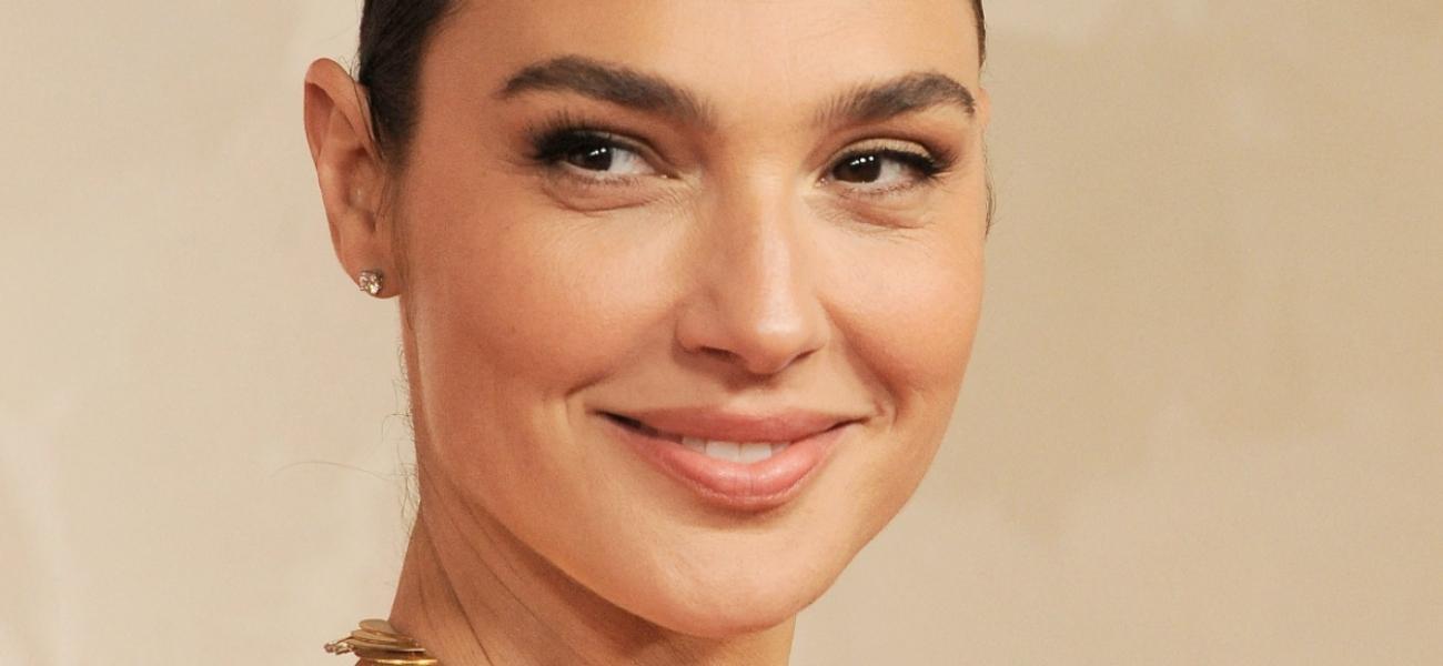 Gal Gadot Wears Nothing Beneath Her Plunging Blazer