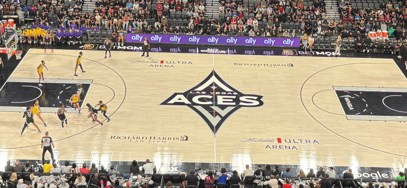 Aces And Sparks Deliver High-Intensity Battle In WNBA Clash