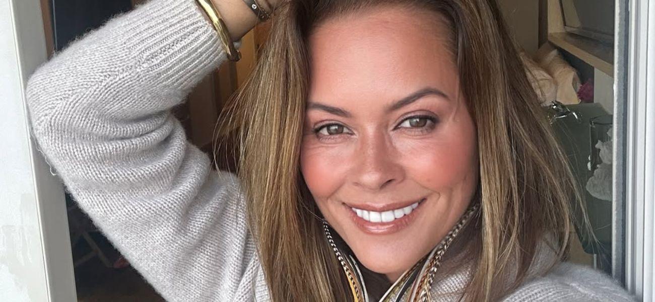 Brooke Burke Showing Off Abs In Skimpy Bikini Needs 'To Get Over Herself'