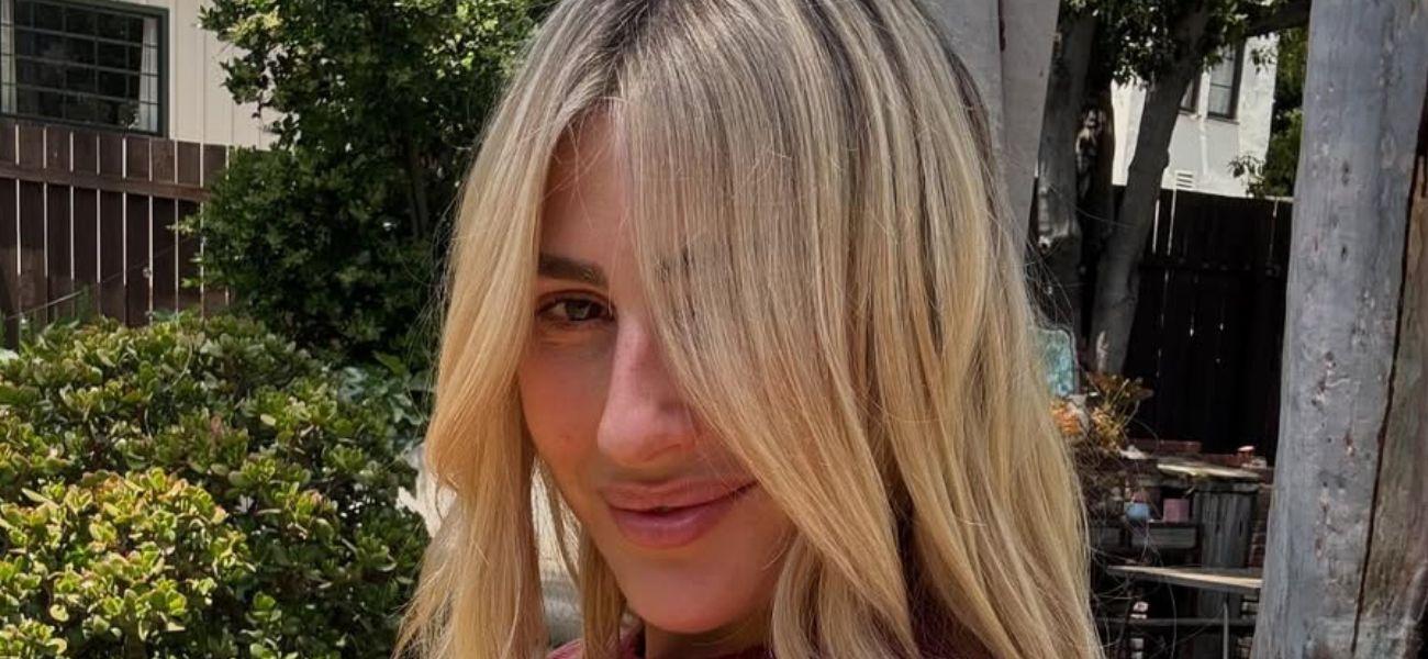 Emma Slater In Black Swimsuit, Fans Beg Her To ‘Show Her Cheeks’