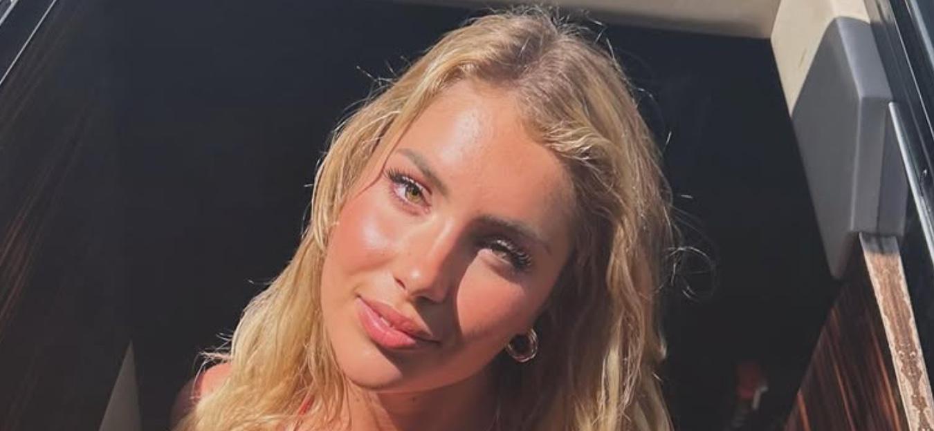 Swimmer Andreea Dragoi In Gold Bikini Flaunts 'Summer Glow'
