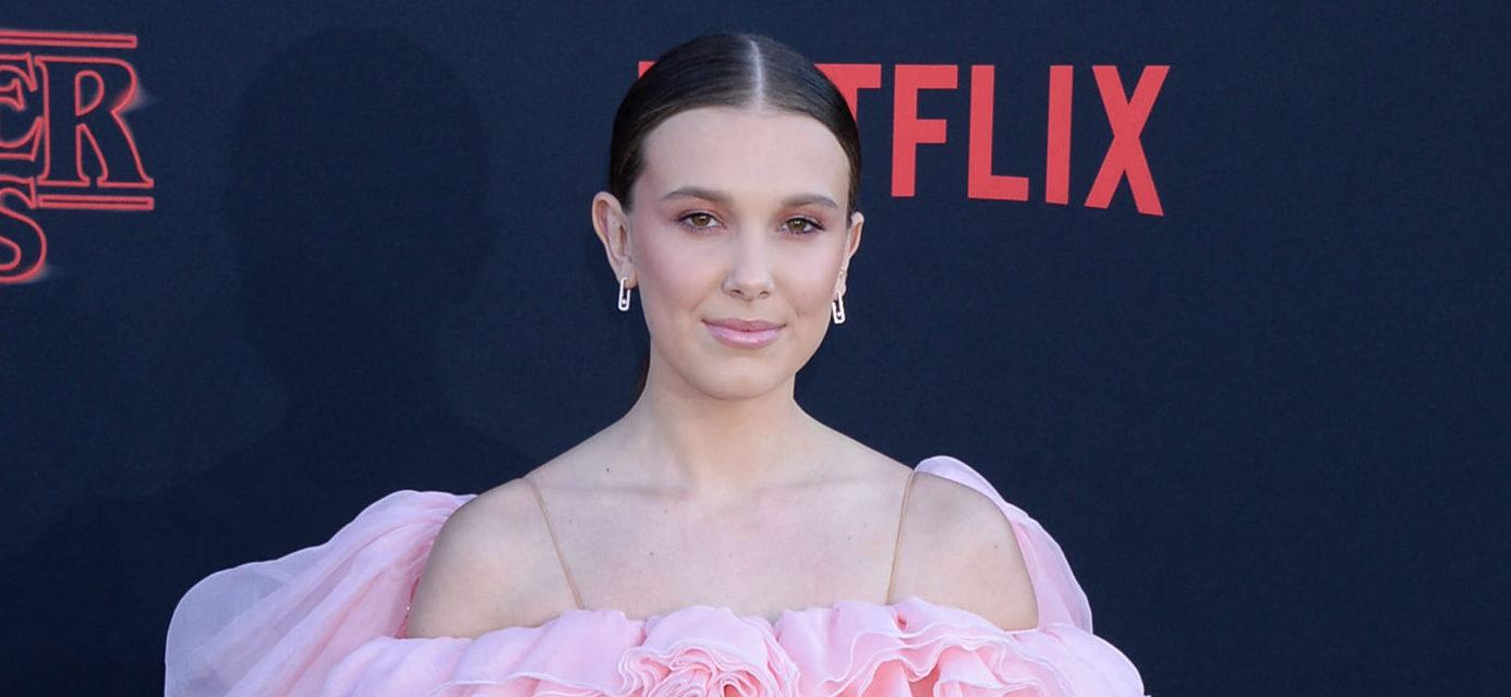 Millie Bobby Brown In A Red Bikini Says 'Couldn’t Help Myself'