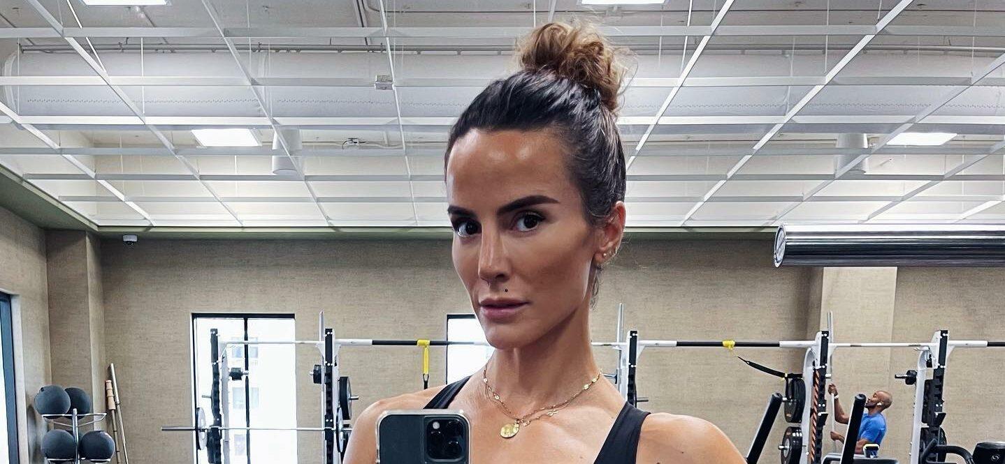 ‘Most Shredded Model’ Senada Greca Flaunts Chiseled Abs In A Blue Bikini