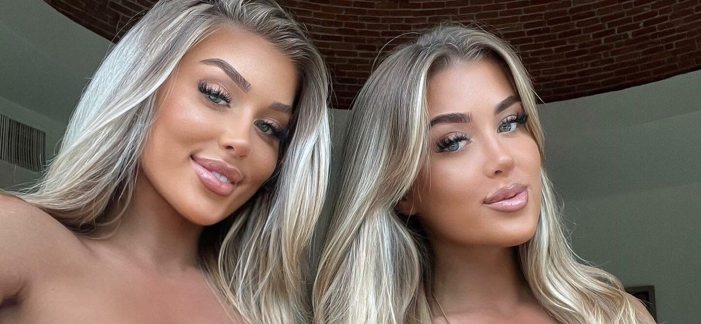 Sisters Jessica Rose & Eve Gale Hit The Beach In Colorful Bikinis