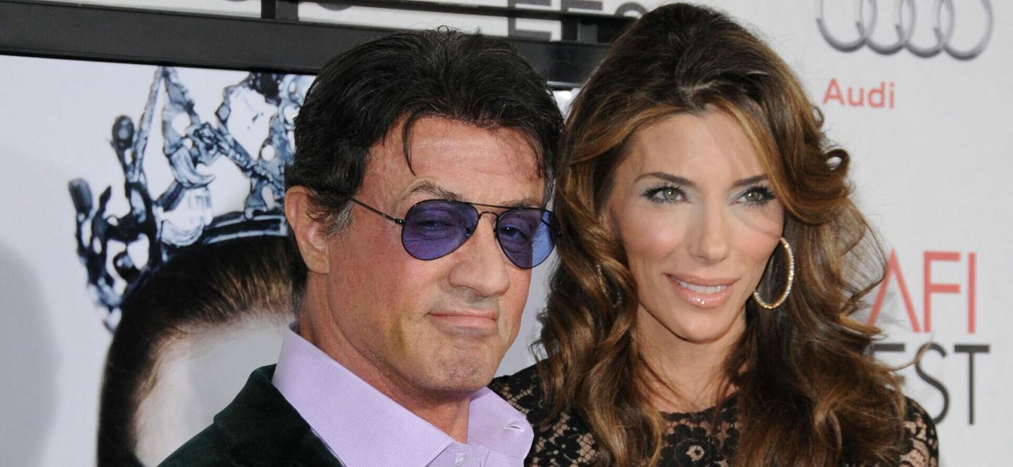 Sylvester Stallone & Jennifer Flavin Look United On Red Carpet