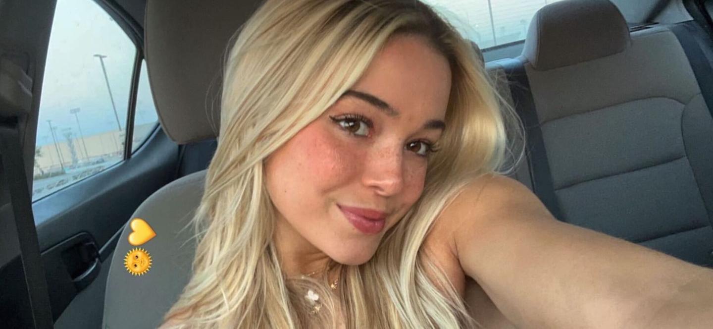 Olivia Dunne In Her Bikini Looks Cheeky In Beach Handspring Fail