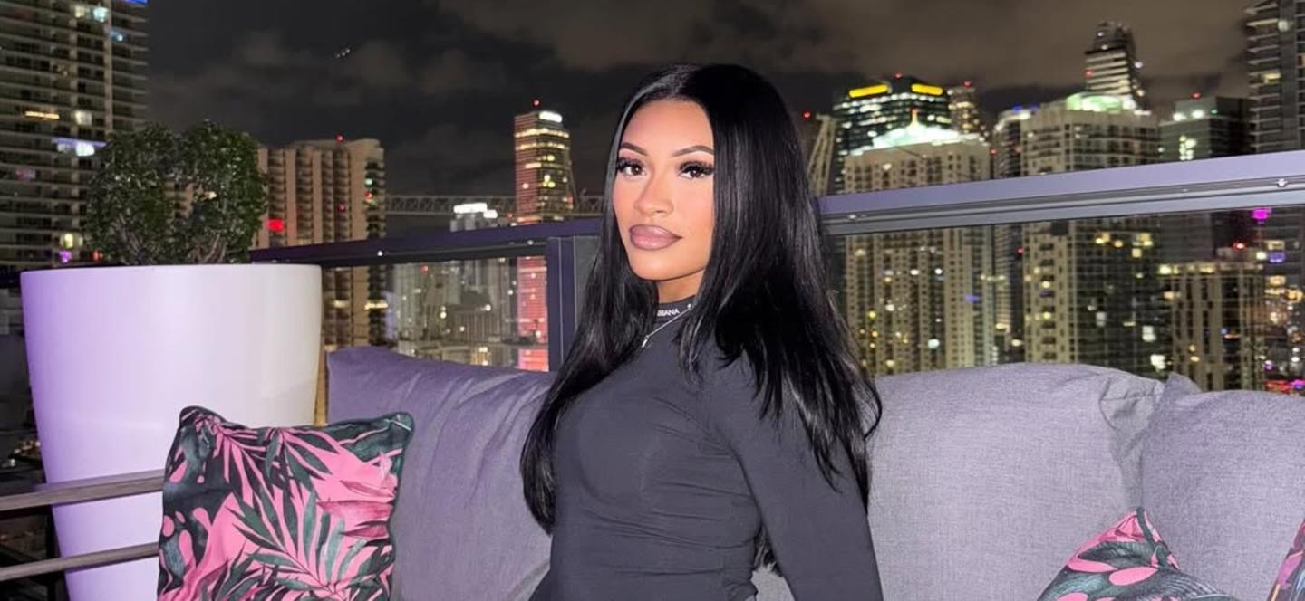 Clarke Carraway Serves Major Heat In Barely-There Monokini Snaps