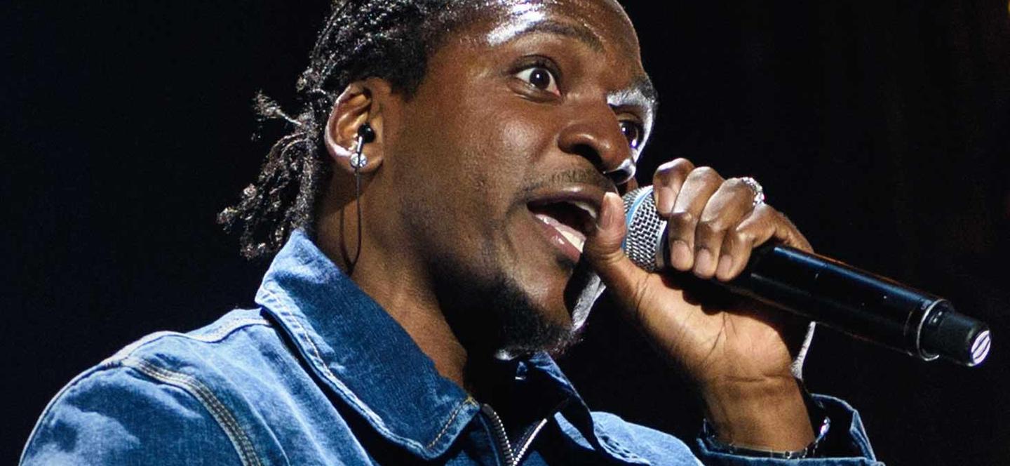 Pusha T Show Erupts Into Massive Brawl After Fans Throw Drinks on Stage