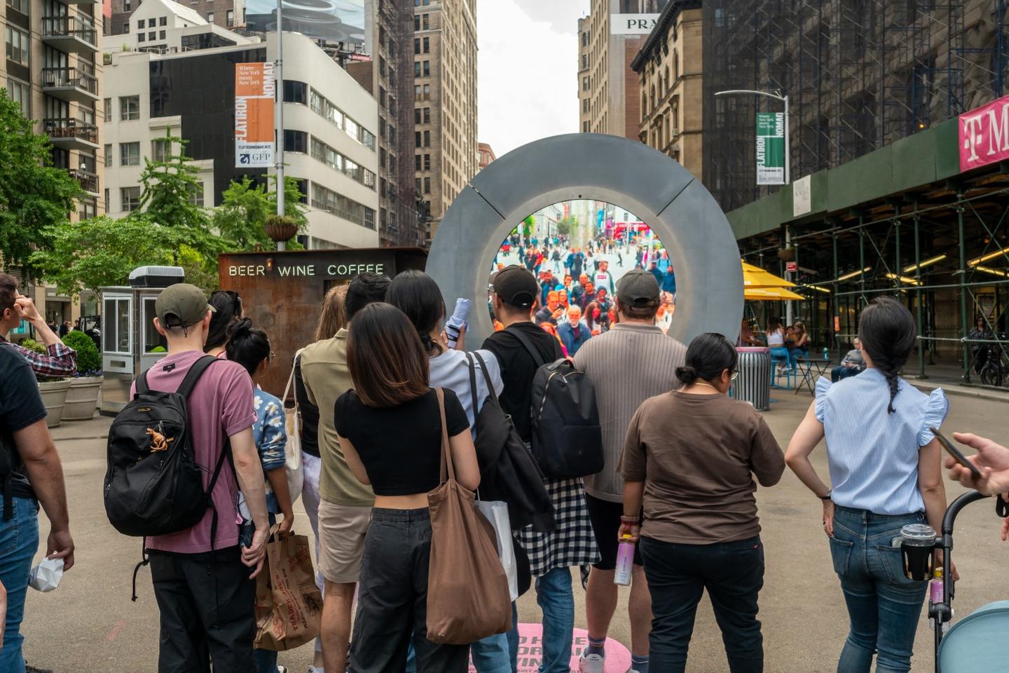 TikToker Flashes Dublin-New York Portal Causing Temporary Shutdown