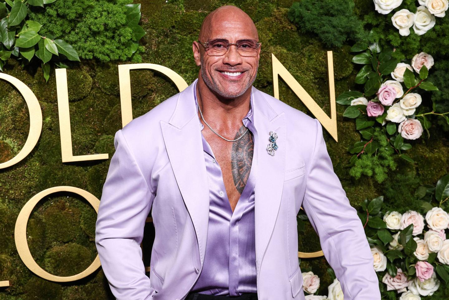 Dwayne Johnson Gets Another Makeover From His Daughters