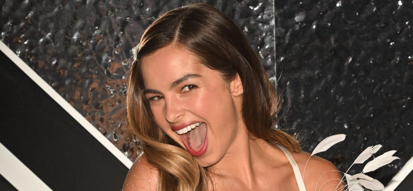 Addison Rae Ditches Her Top While Wearing Tiny Pink Panties