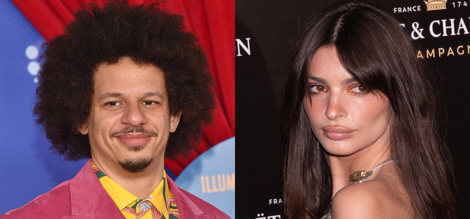 Emily Ratajkowski & Eric André Seen On Lip-locking Filled Vacation