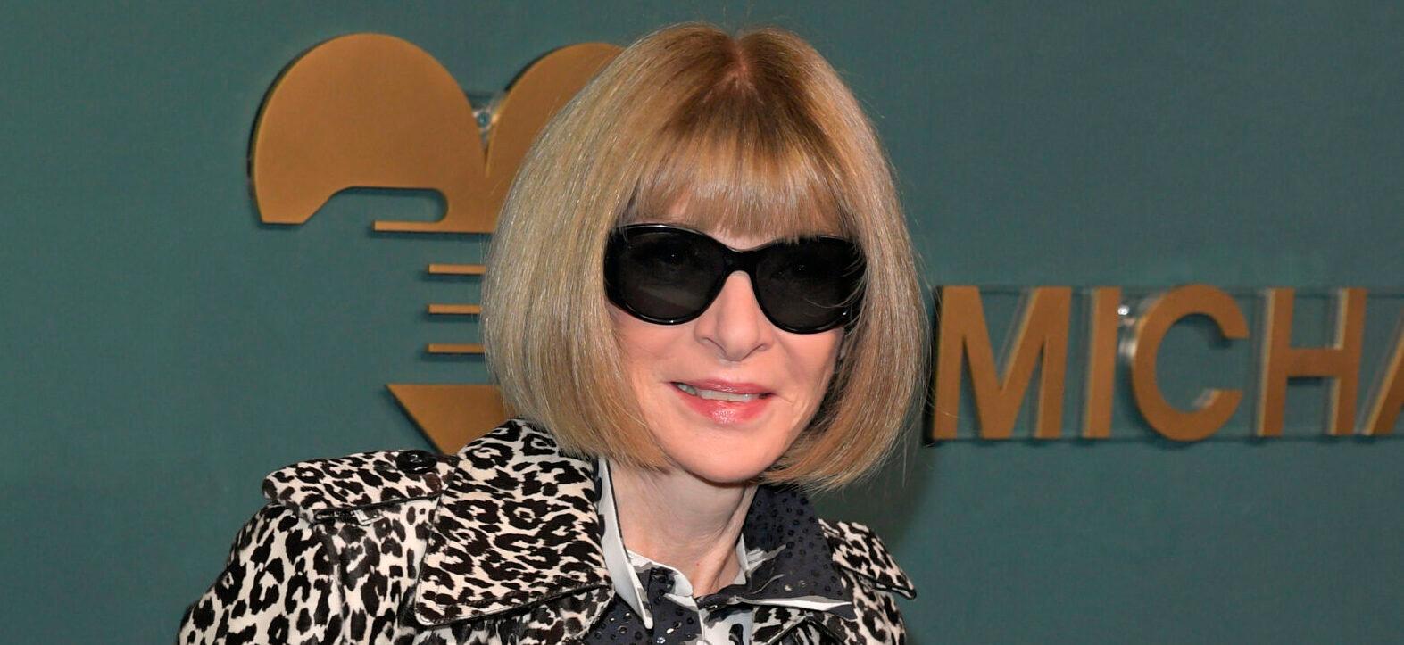 Anna Wintour Hits Tony Awards Red Carpet In Style