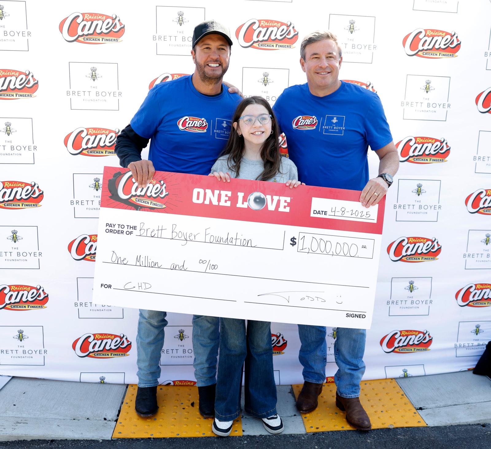 Raising Cane’s Helps Luke Bryan Turn Heartache Into Hope With $1M Donation