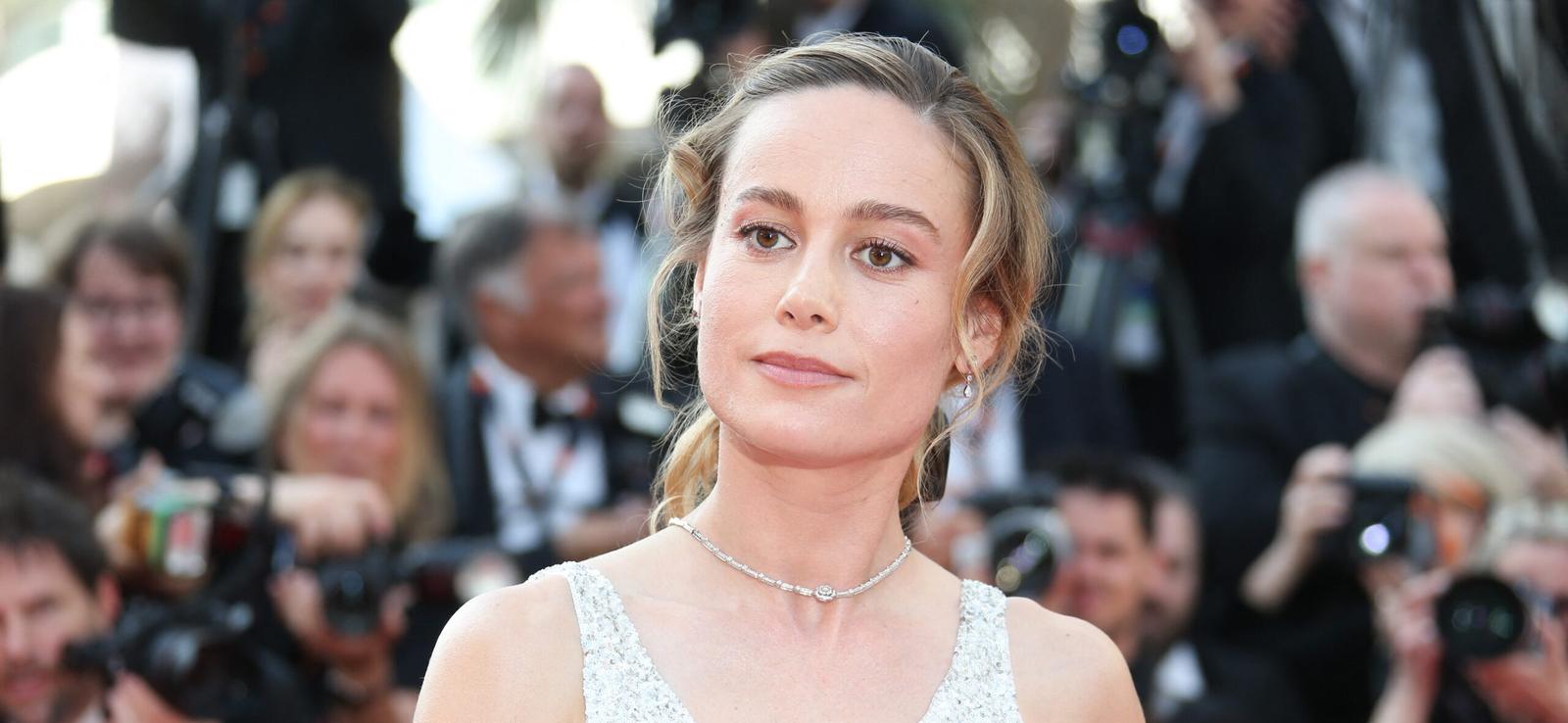 Brie Larson Takes On Cryotherapy In Her Two-Piece Workout Gear