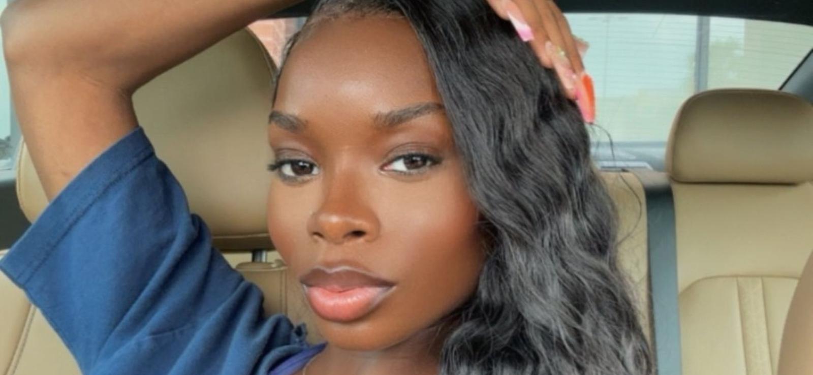 Olandria Carthen In Striped Bikini Has Fans Asking, ‘Waist Where?’