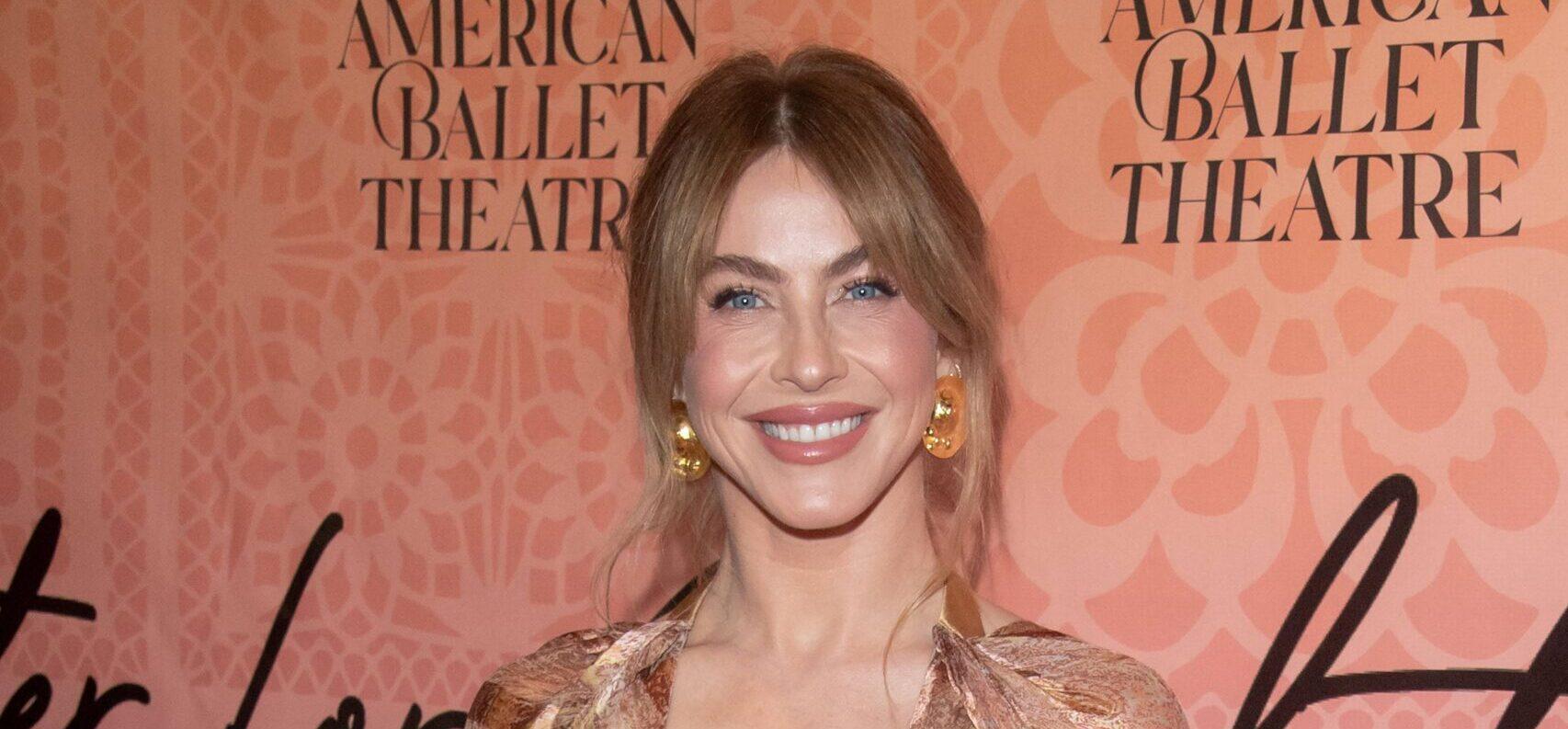 Julianne Hough WOWs Fans With Mesh Dress, Showing Off Body