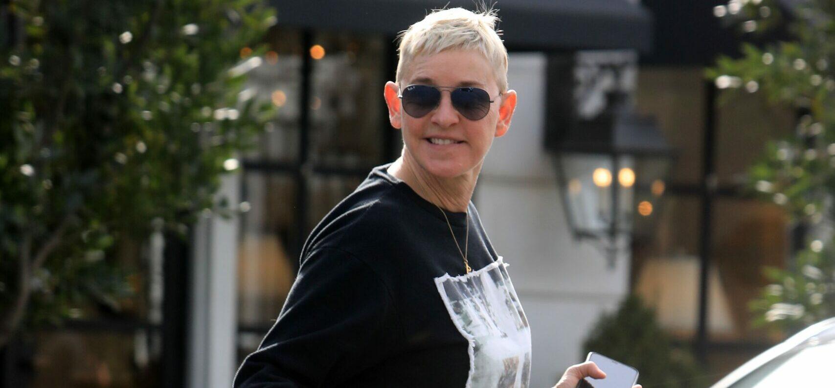 Ellen DeGeneres Says She Is 'Done' With Show Business