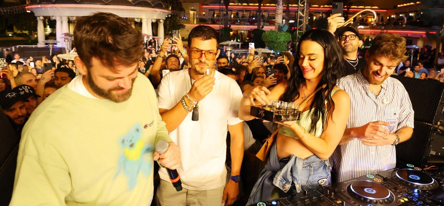 Katy Perry Parties With The Chainsmokers In Vegas Until 3 A.M.