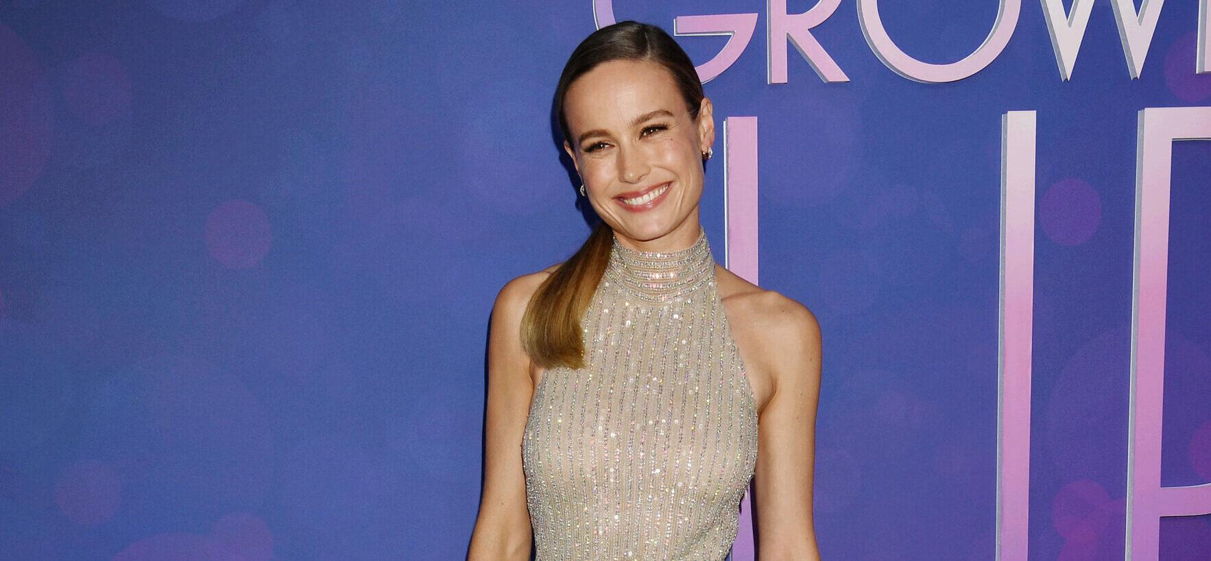Brie Larson Poses In A Bra To Show Off Her New Tattoos