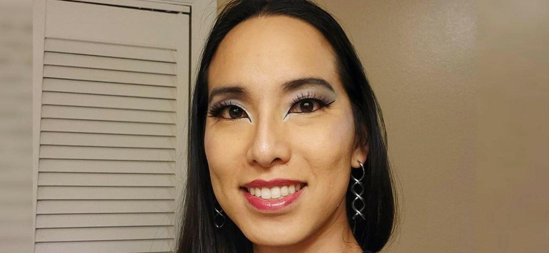 April Jennifer Choi Flaunts Abs At Fire Eating Performance