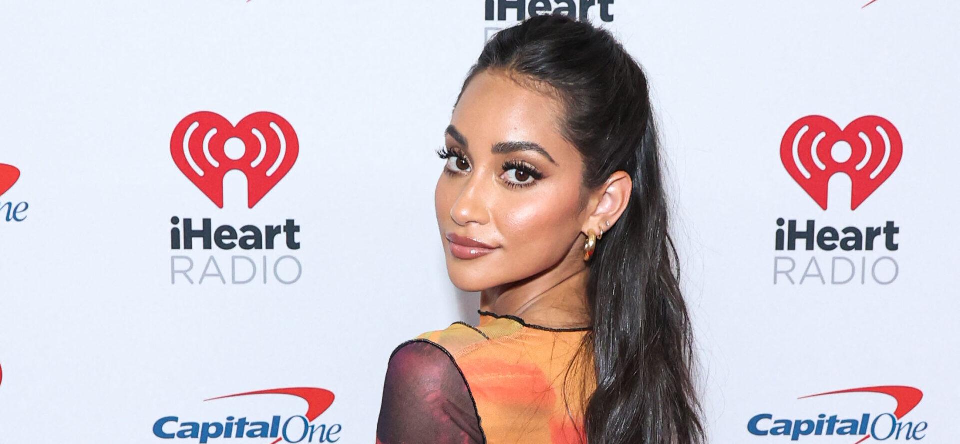 Victoria Fuller Shows Major Skin In Black Bathing Suit