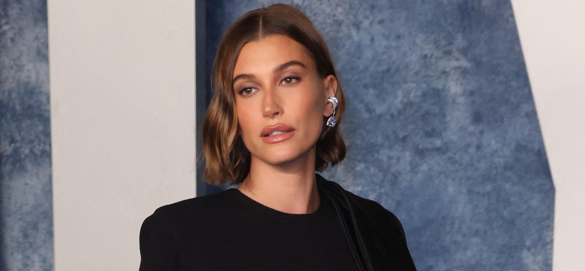 Hailey Bieber Shows Off Baby Bump With New Pregnancy Update