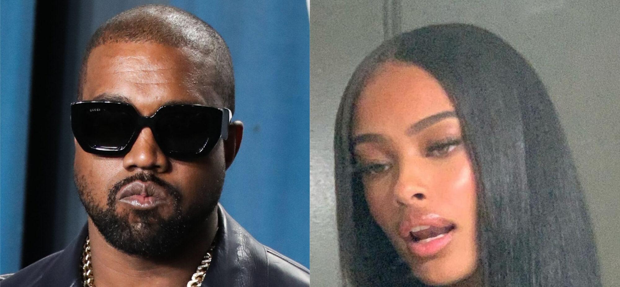 Kanye West Spotted With Rumored New Girlfriend Model Vinetria Chubbs