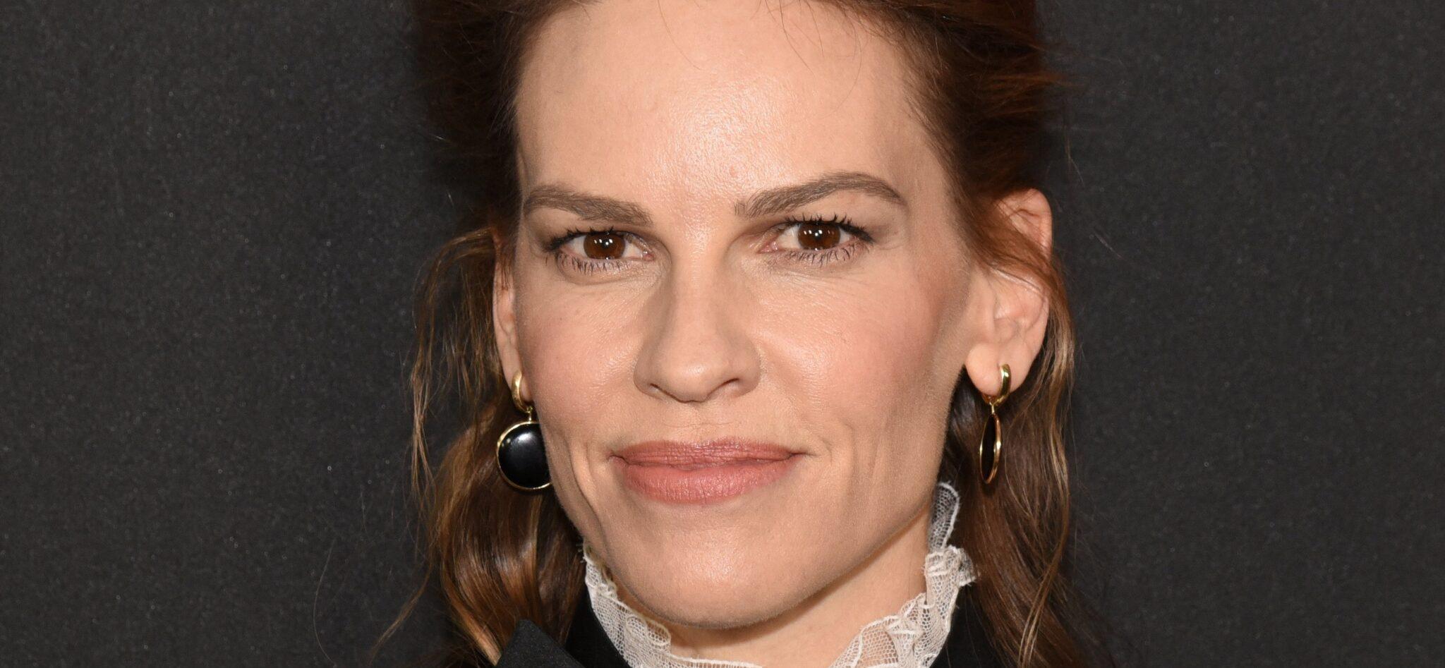 Hilary Swank Shines Bright In Runway Debut at Age 50