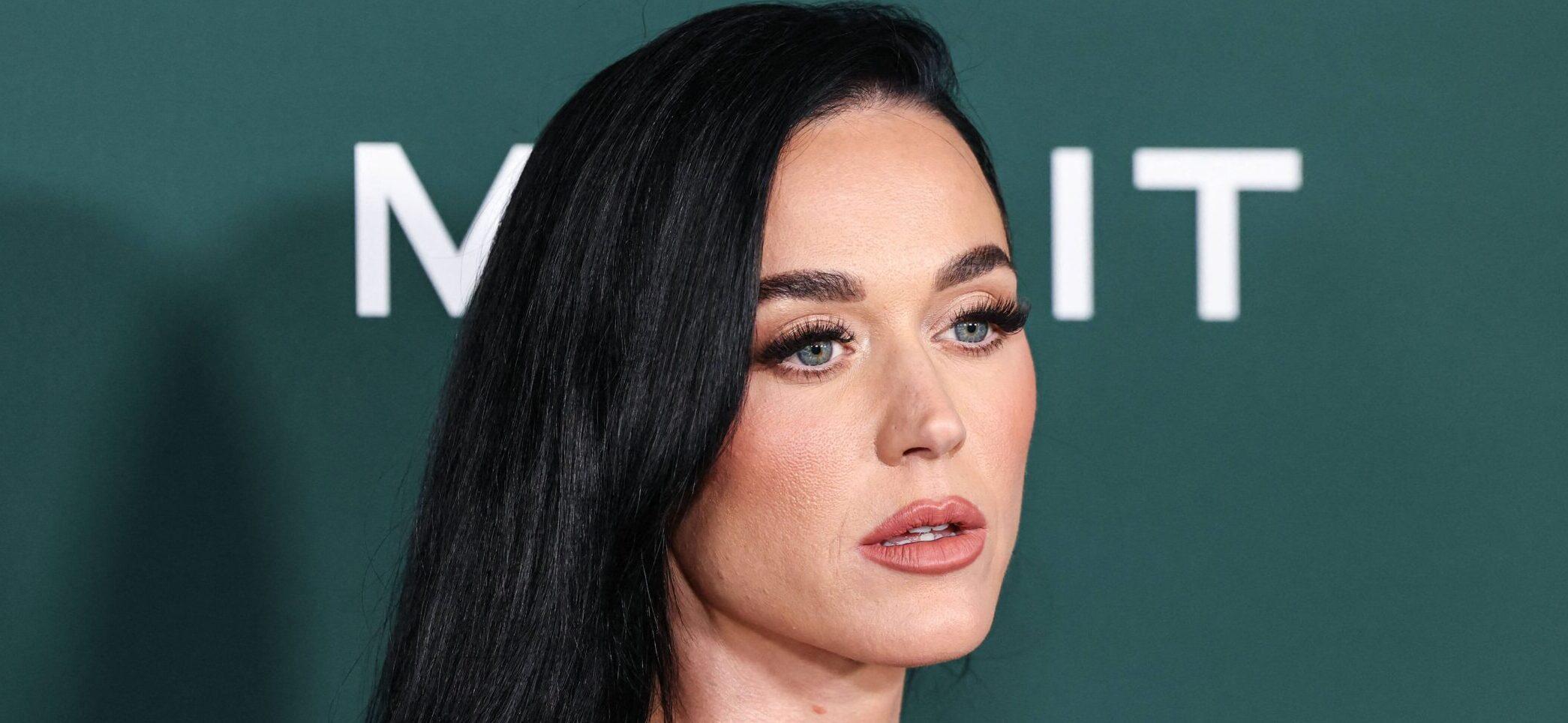 Katy Perry Stuns In Daring Silver Gown At Capital Jingle Bell Ball