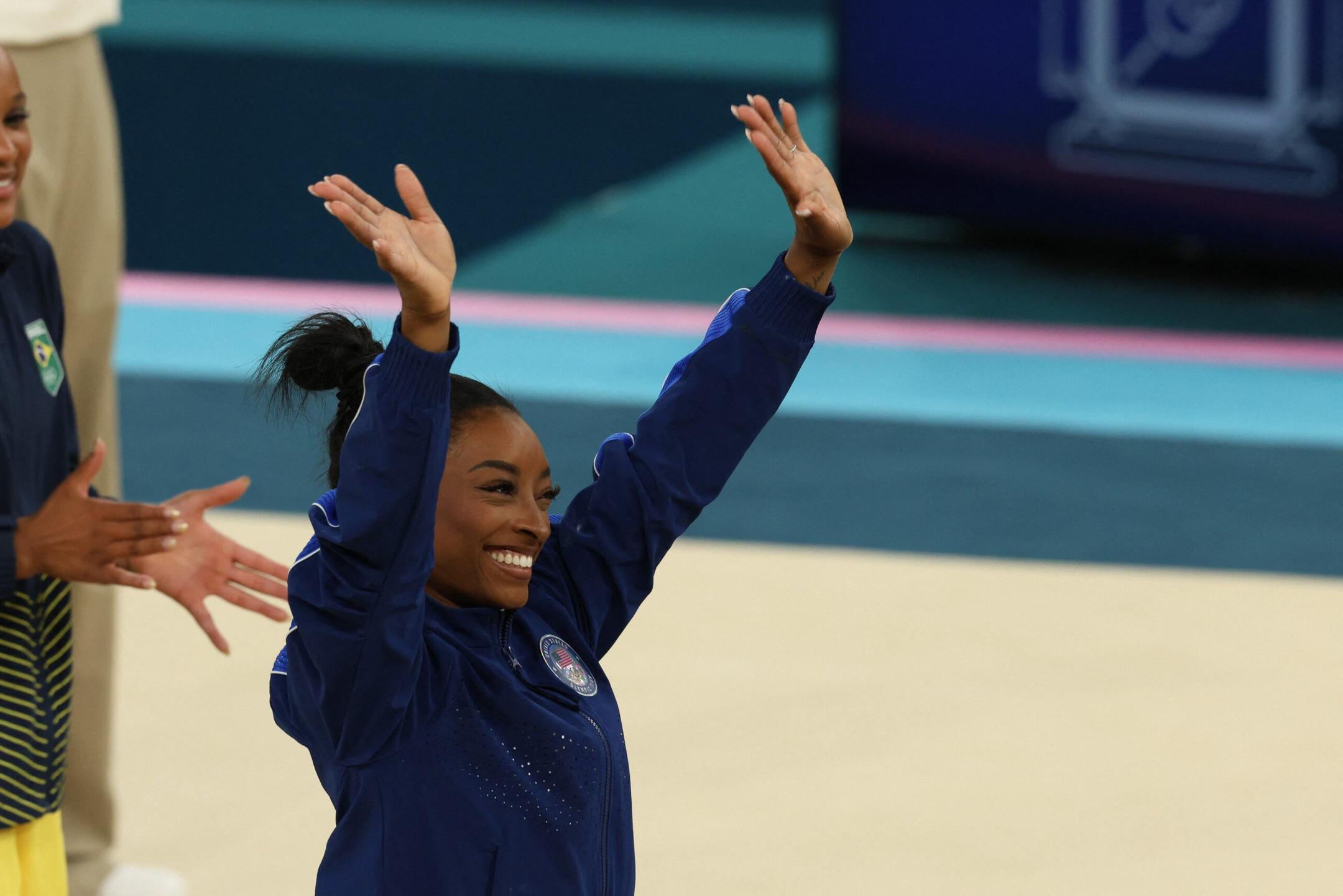 Simone Biles Shows Off Her Olympic Medals With A Message