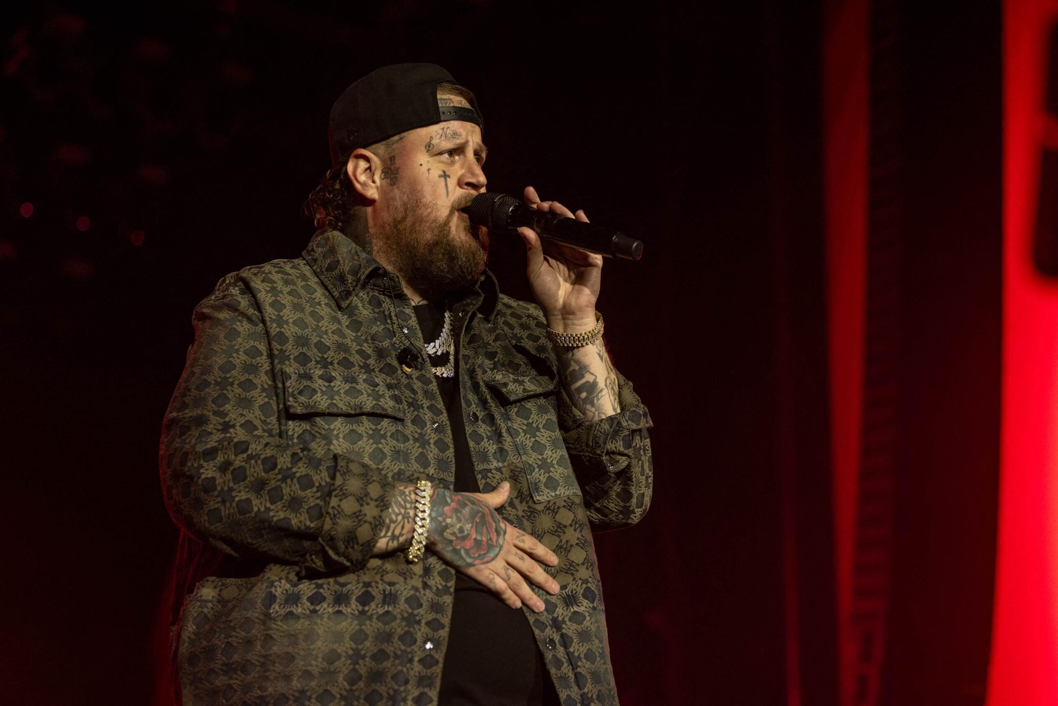 Jelly Roll Reacts As Wife Bunnie XO Bares All At Hockey Game