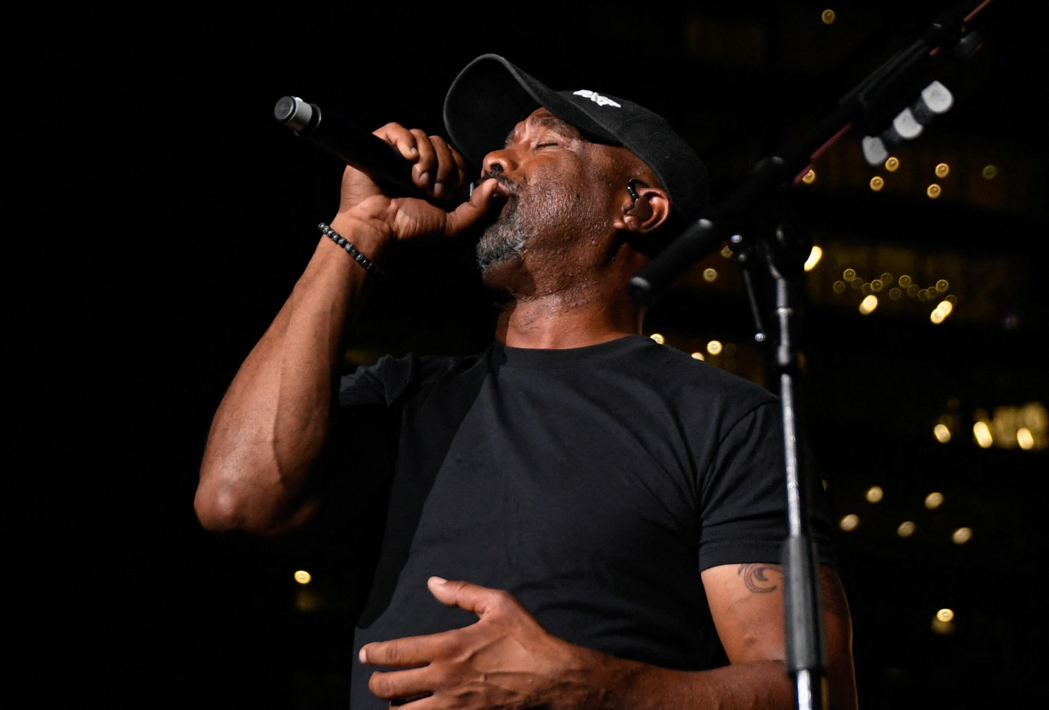 Darius Rucker Takes Nasty Fall As He Faceplants Onstage